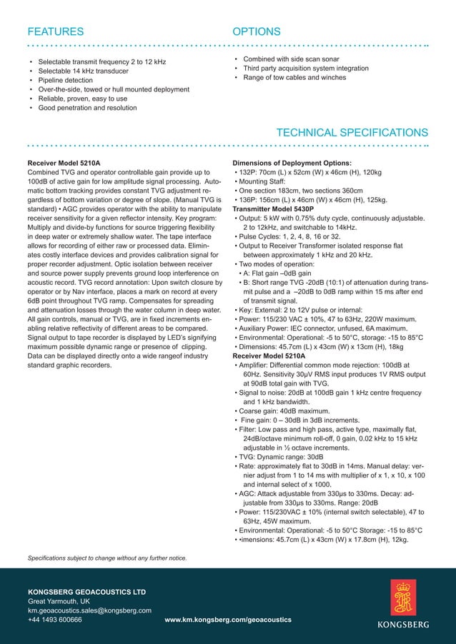 Pipeline Detection Sub Bottom Profiler Pdf