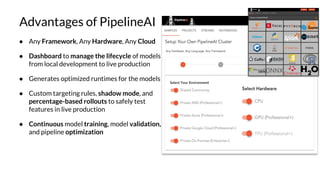 PipelineAI Real-Time Machine Learning - Global Artificial Intelligence Conference - Santa Clara ...