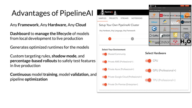 PipelineAI Continuous Machine Learning and AI - Rework Deep Learning ...