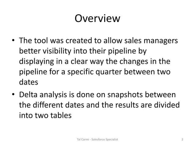 Pipeline Analysis Tool | PPTX | Computing | Technology & Computing