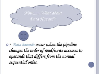 Pipeline and data hazard | PDF