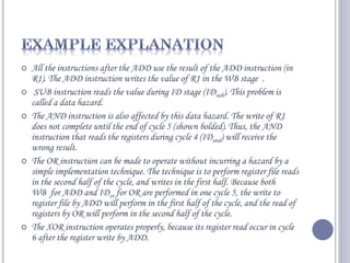 Pipeline and data hazard | PDF