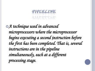 Pipeline and data hazard | PDF