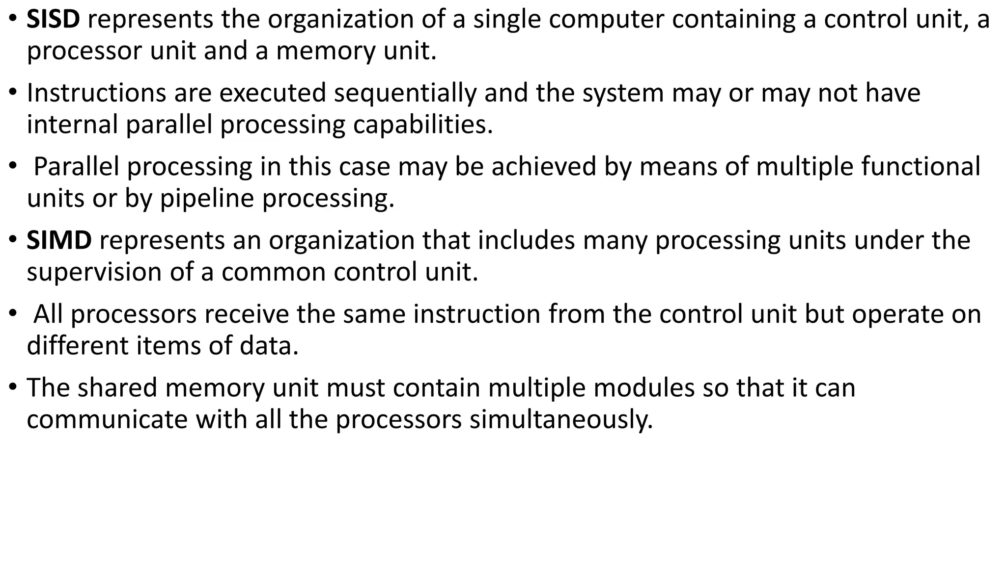 Pipeline And Vector Processing Computer Org Architecturepptx