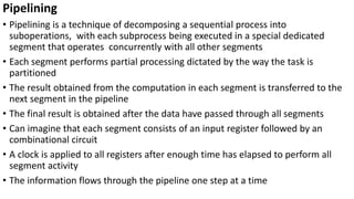 Pipeline and Vector Processing Computer Org. Architecture.pptx