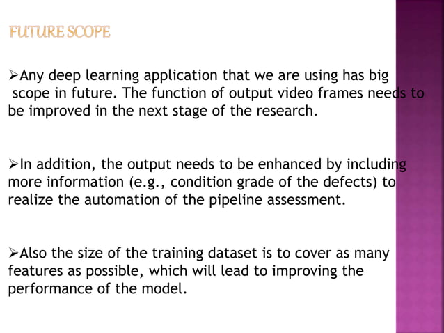 Pipeline anomaly detection | PPTX | Artificial Intelligence | Technology & Computing