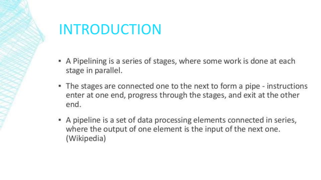 Pipeline Processing Architecture | PPT