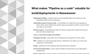 Pipeline as code - new feature in Jenkins 2 | PPT