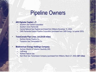 Pipeline construction | PPT