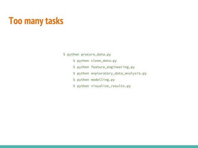 Data Science Pipelines in Python using Luigi | PPT