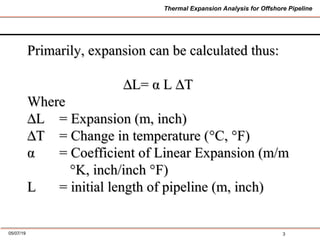 Pipeline Expansion Analysis | PPT