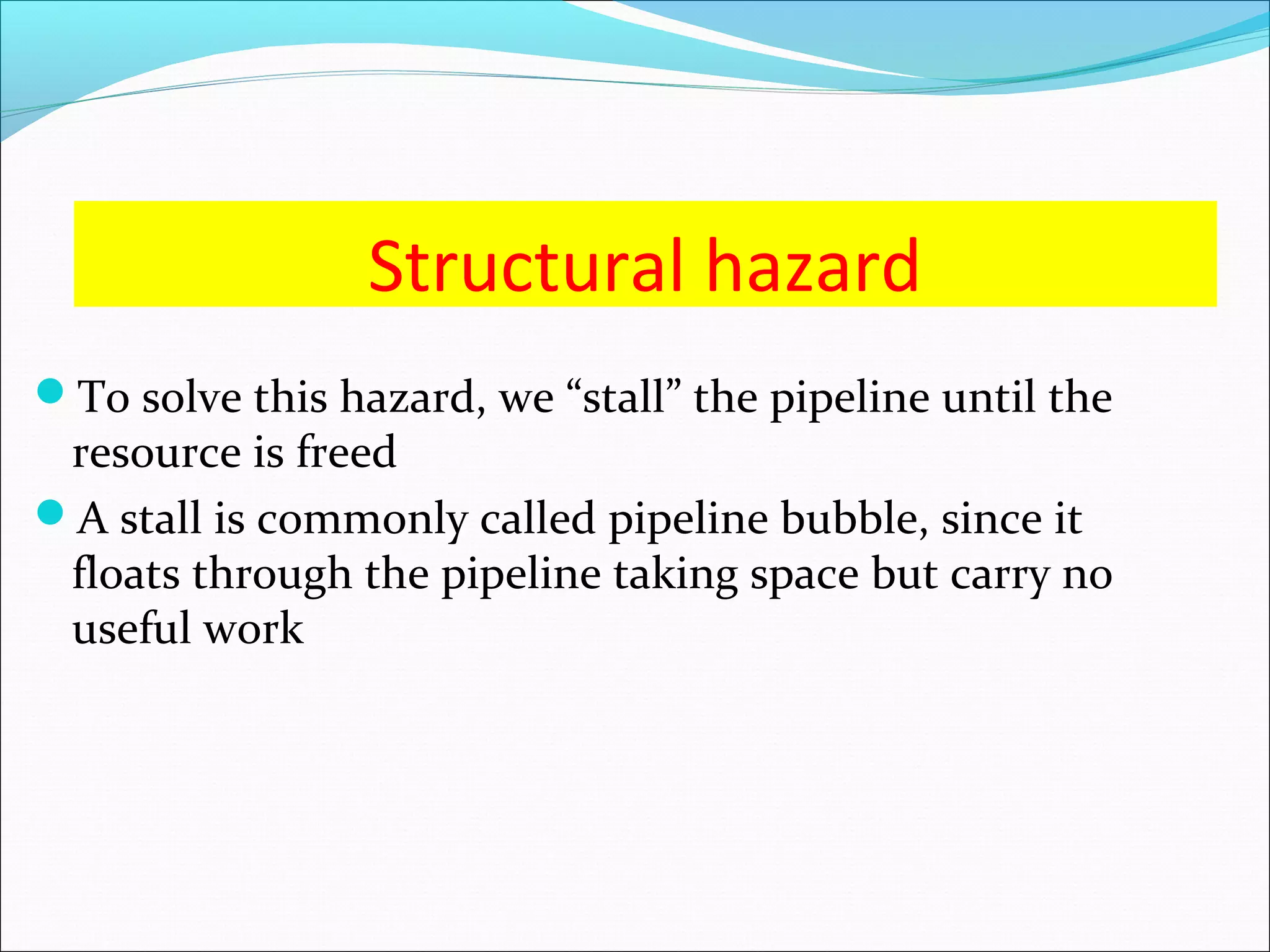 Pipeline hazard | PPT