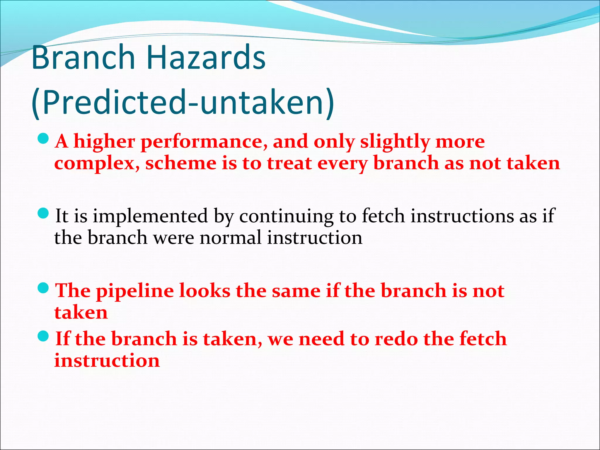 Pipeline hazard | PPT