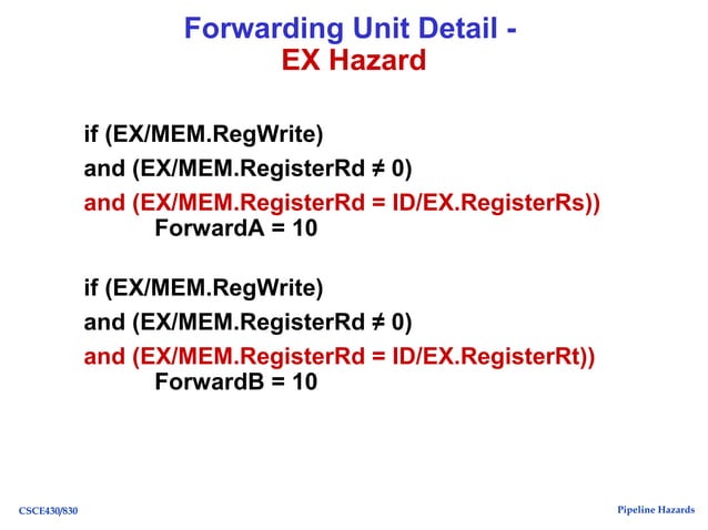 Pipeline hazards in computer Architecture ppt