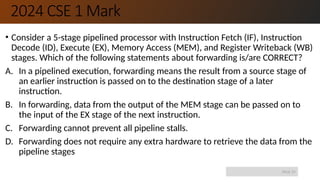 Comprehensive Analysis of Pipeline Hazards and Performance Numericals ...