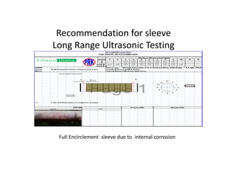 Pipeline integrity assessment with LRUT method | PDF