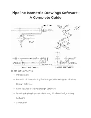 Pipeline Isometric Drawings Software: A Complete Guide | PDF