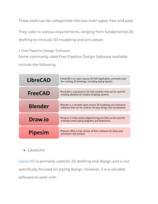 Pipeline Isometric Drawings Software: A Complete Guide | PDF