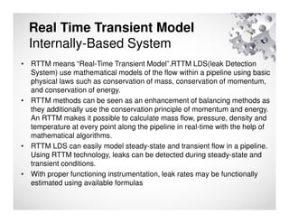 Pipeline leak detection system | PDF