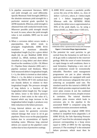 Evaluating Pipeline Operational Integrity - Sand Production | PDF