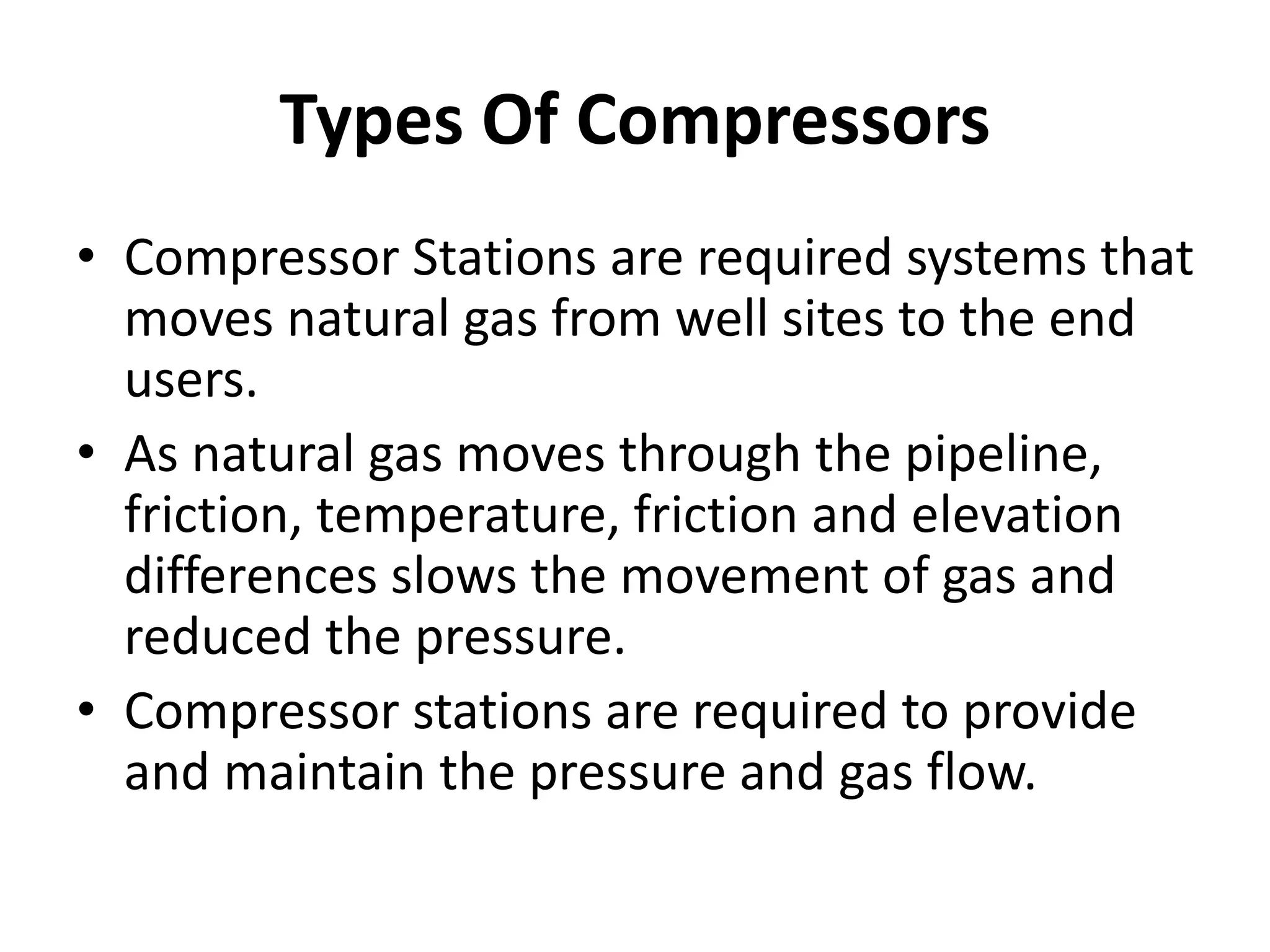 Pipeline natural gas compressor station failure | PPT