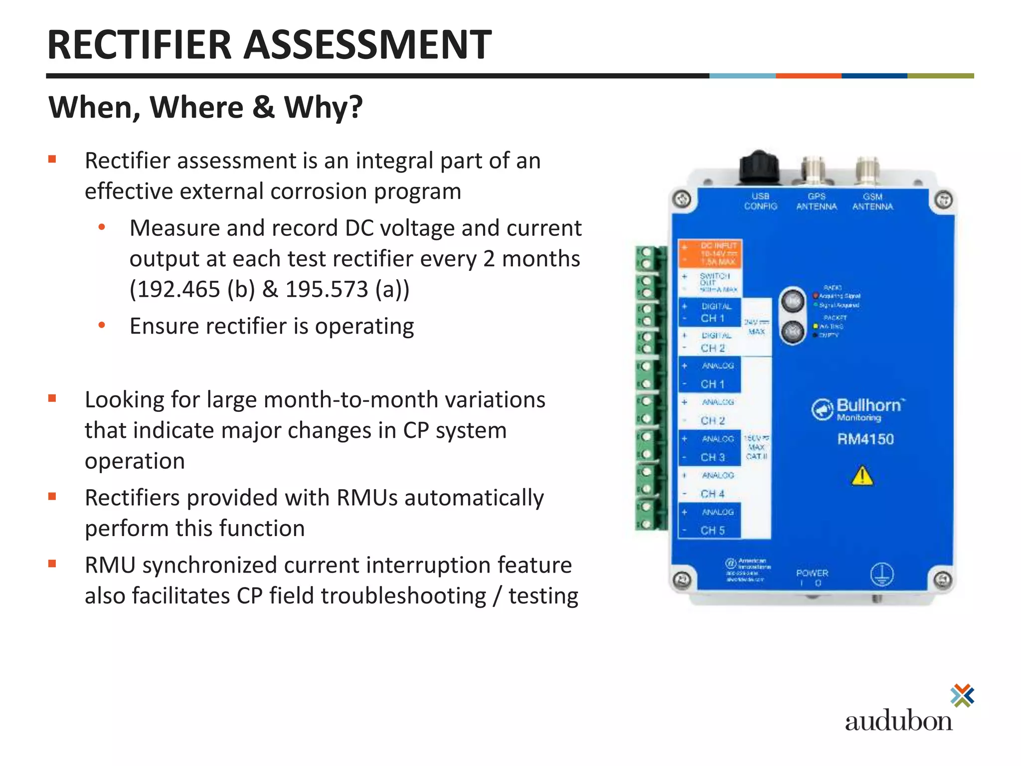 Pipeline Operations & Maintenance Corrosion Field Testing - Where, When ...
