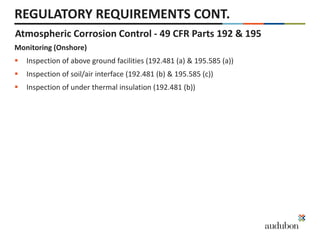 Pipeline Operations & Maintenance Corrosion Field Testing - Where, When ...