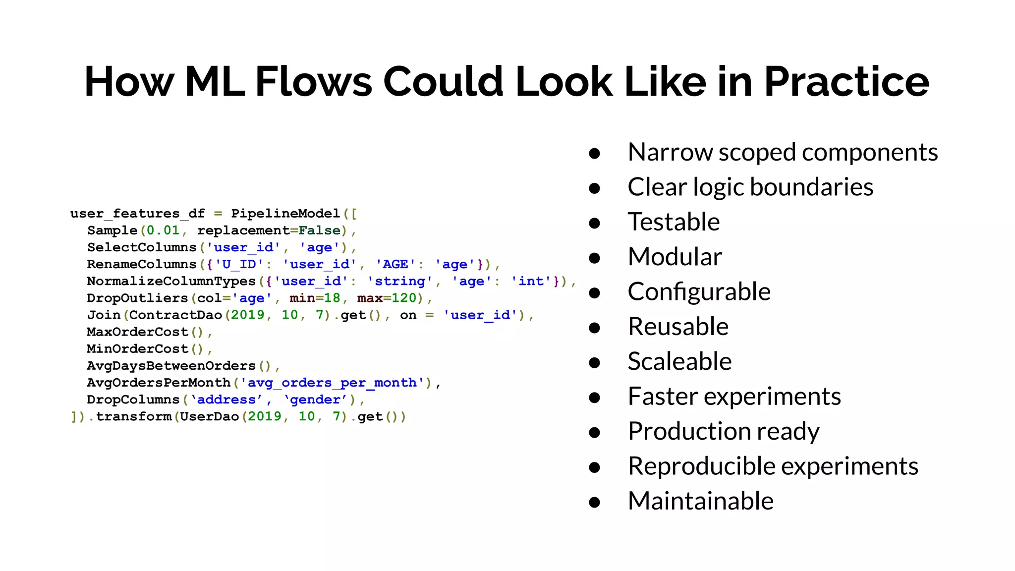 Pipeline oriented data analytics | PPT