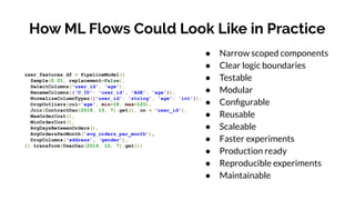 Pipeline oriented data analytics | PPT