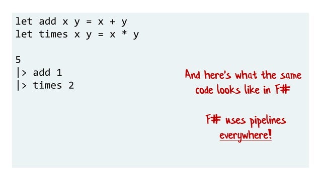 Pipeline oriented programming | PPT