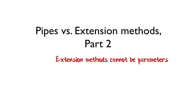 Pipeline oriented programming | PPT