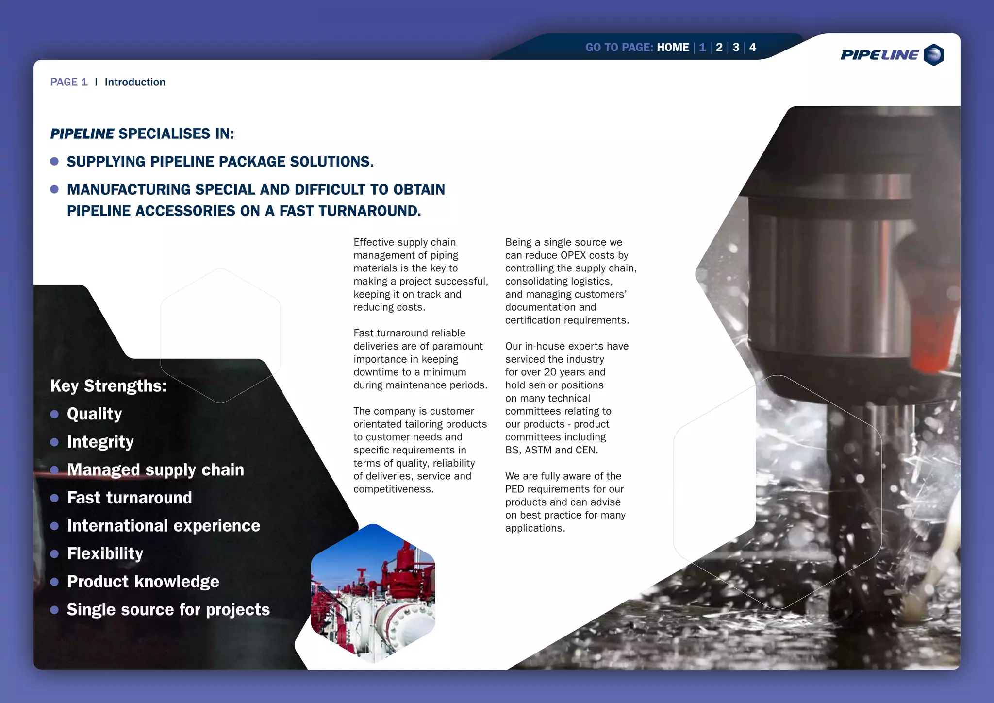 Pipeline pdf brochure | PDF