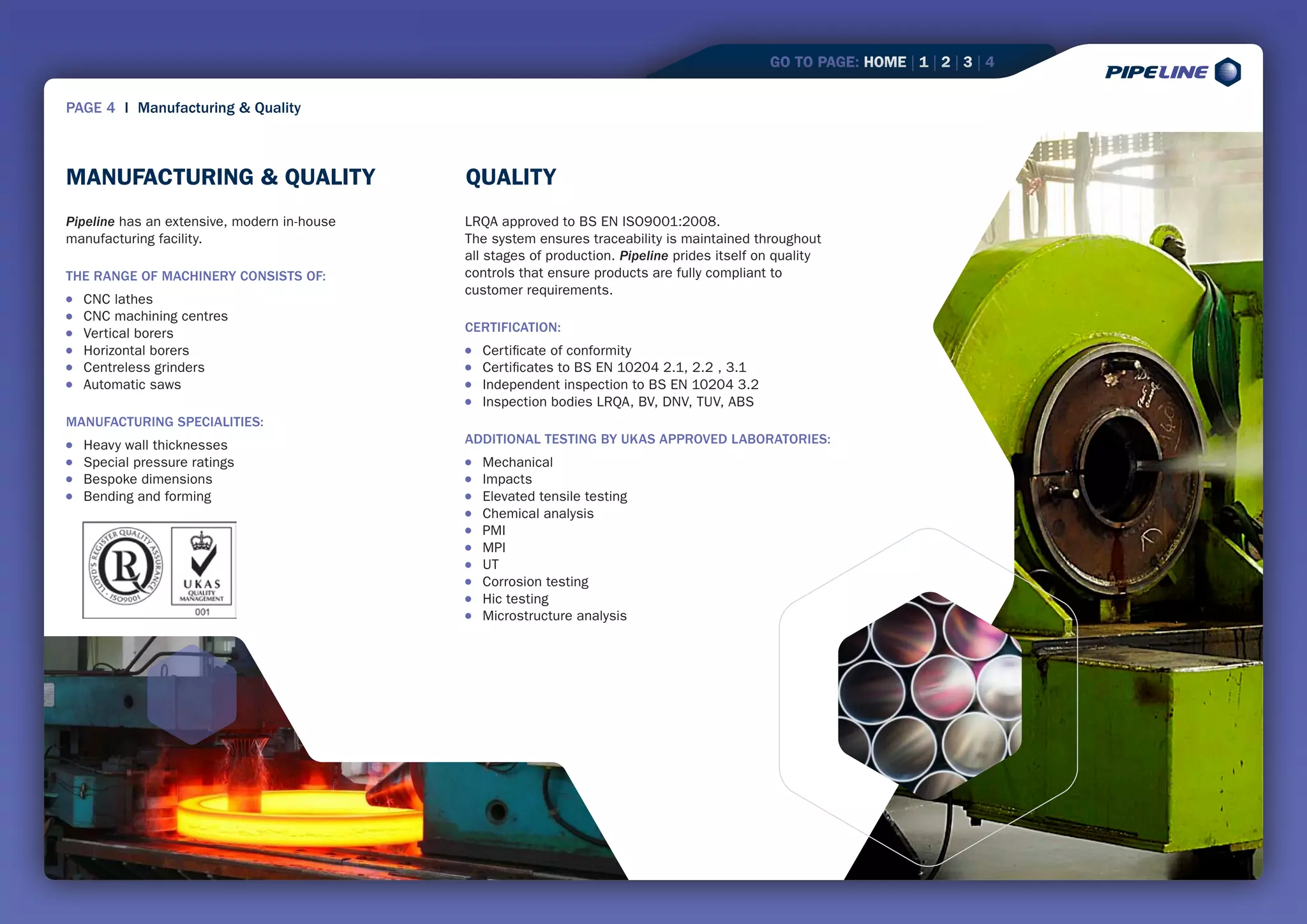 Pipeline pdf brochure | PDF