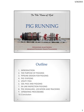 Pipeline pigging | PDF