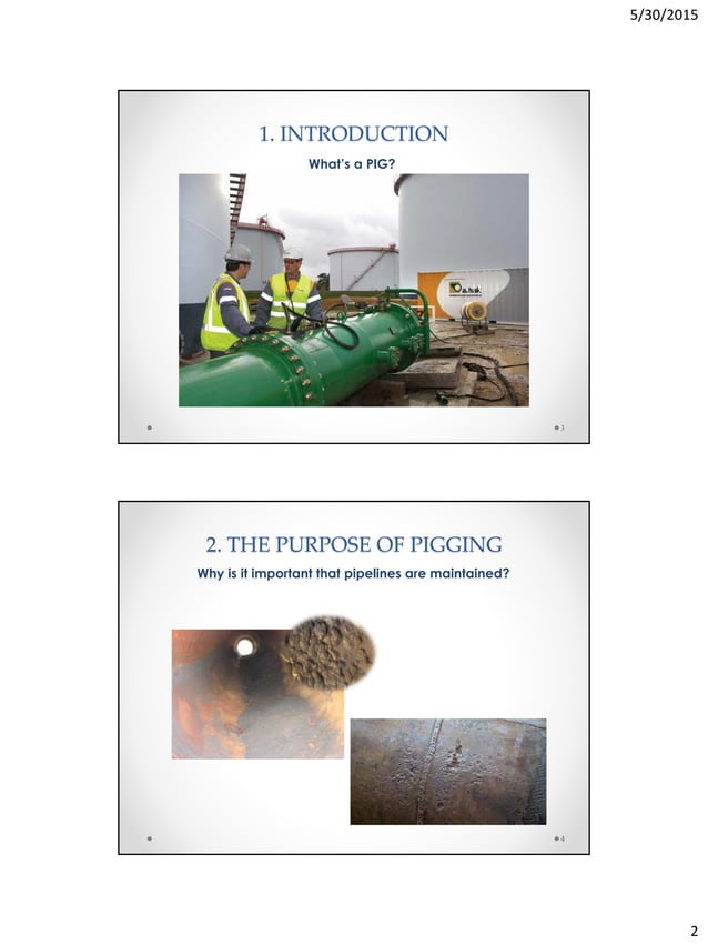 Pipeline pigging | PDF | Physics | Science