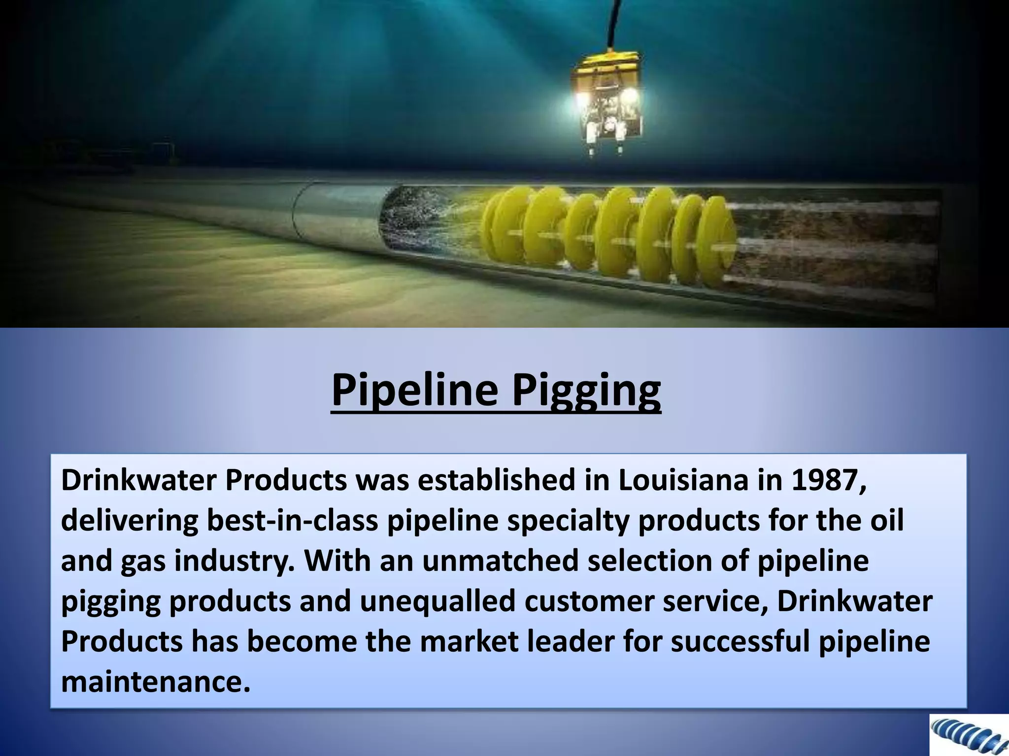 Pipeline pigs | PPTX