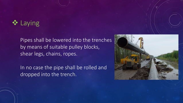 PIPE LAYING | PPTX