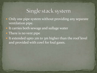 Pipe lines in sewage system | PPTX