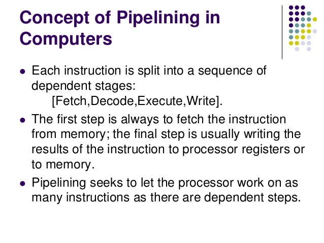 Concept Of Pipelining