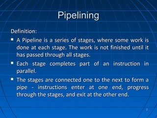 Pipelining | PPT