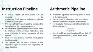 Pipelining powerpoint presentation | PPTX