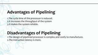 Pipelining powerpoint presentation | PPTX