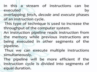 CS3351-DPCO / Unit 3 processerpipelining | PPTX