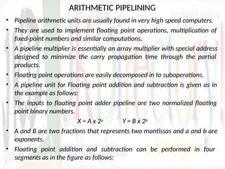 vector processing, pipelining - computer organization.pptx