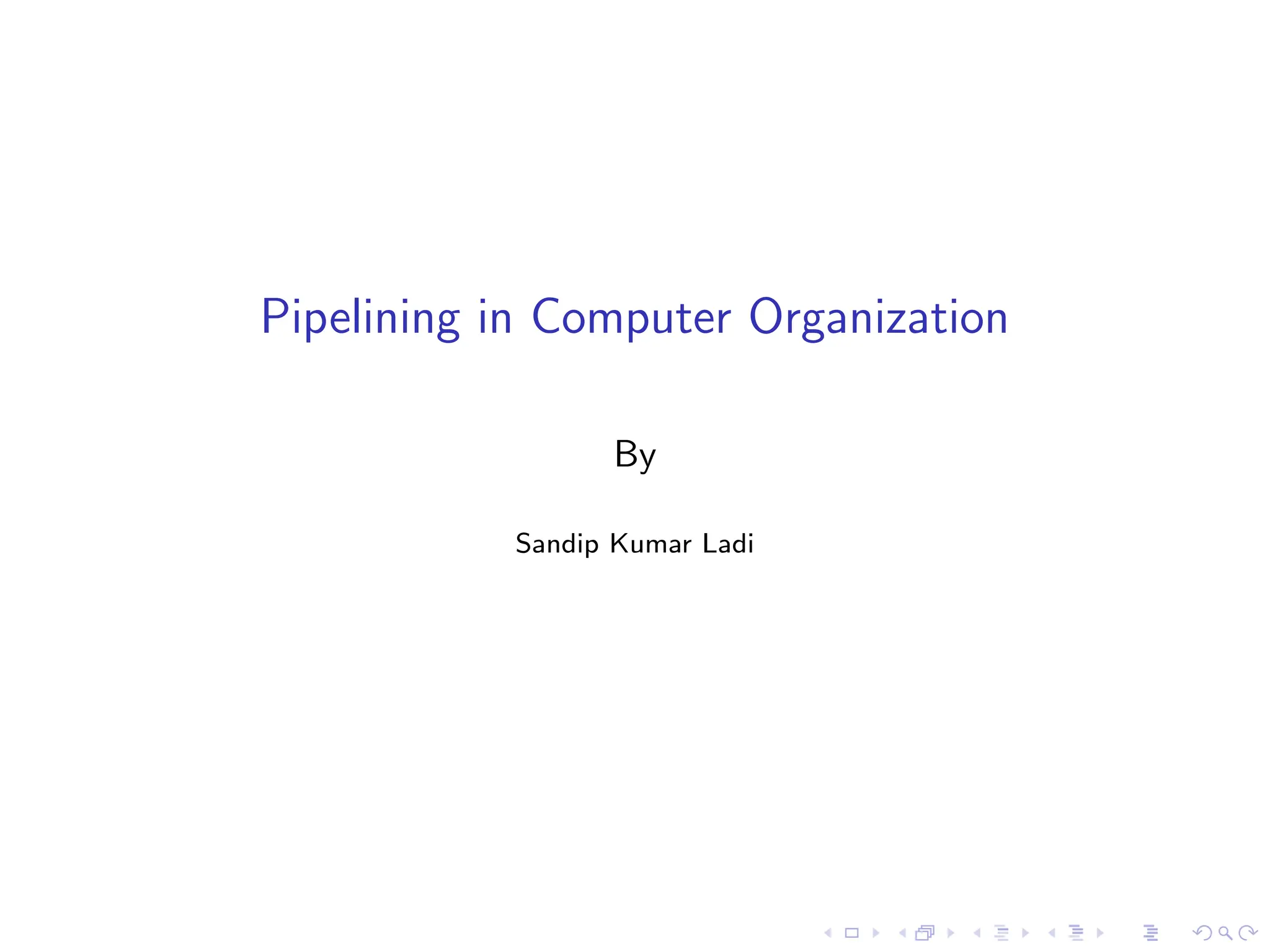 Pipelining_in_computer_organisation and Architecture.pdf