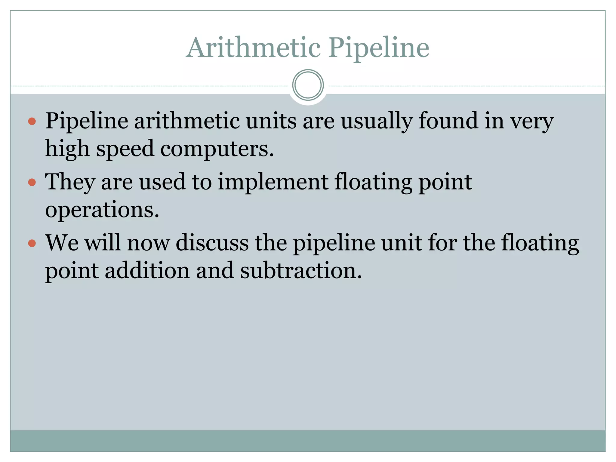 Pipelining and vector processing | PPTX