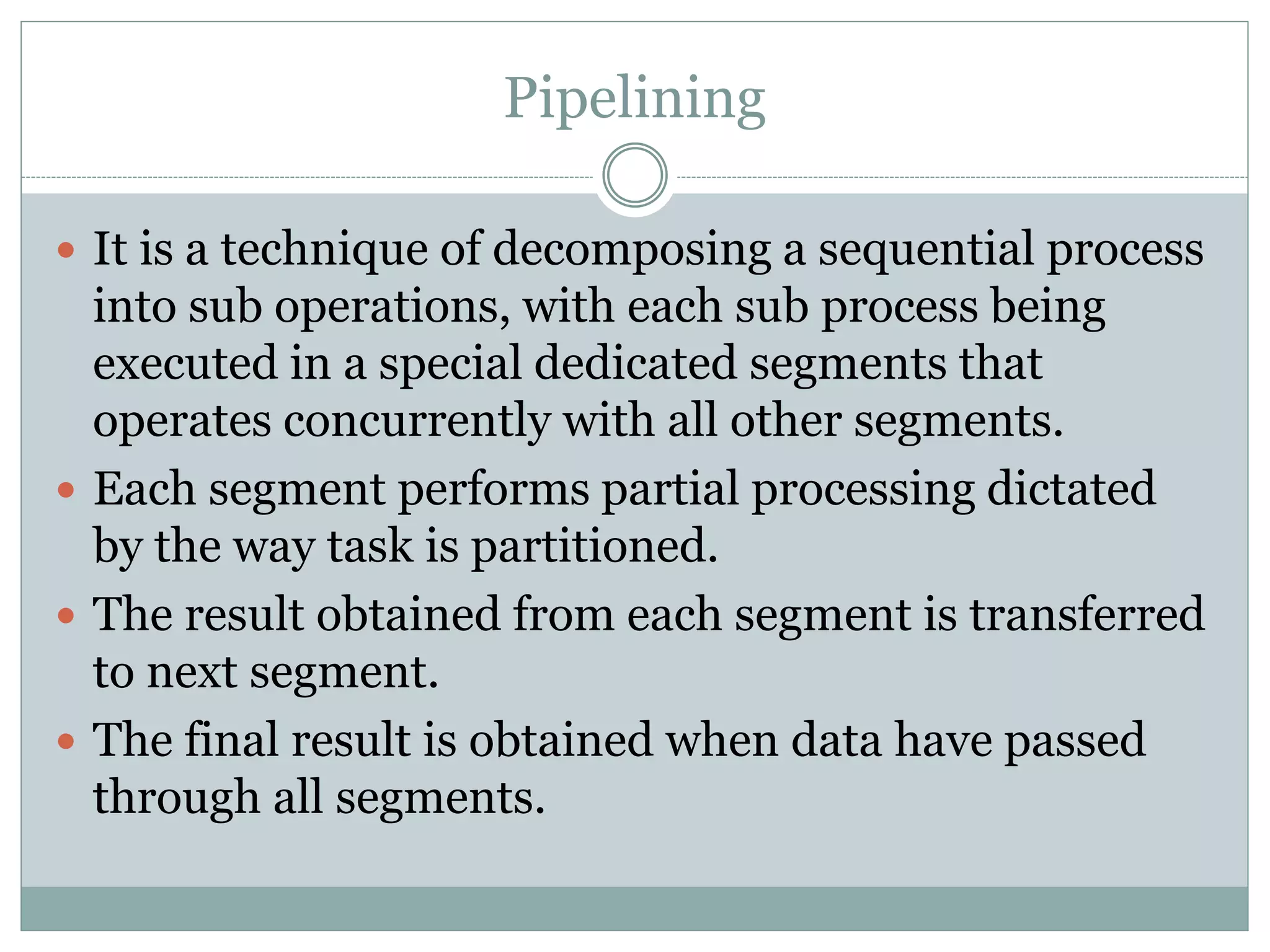 Pipelining and vector processing | PPT Pipelining and vector processing | PPT
