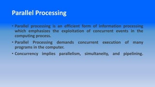 Parallel Processing & Pipelining in Computer Architecture_Prof.Sumalatha.pptx