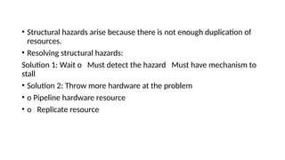 Pipelining Hazards important points .pptx