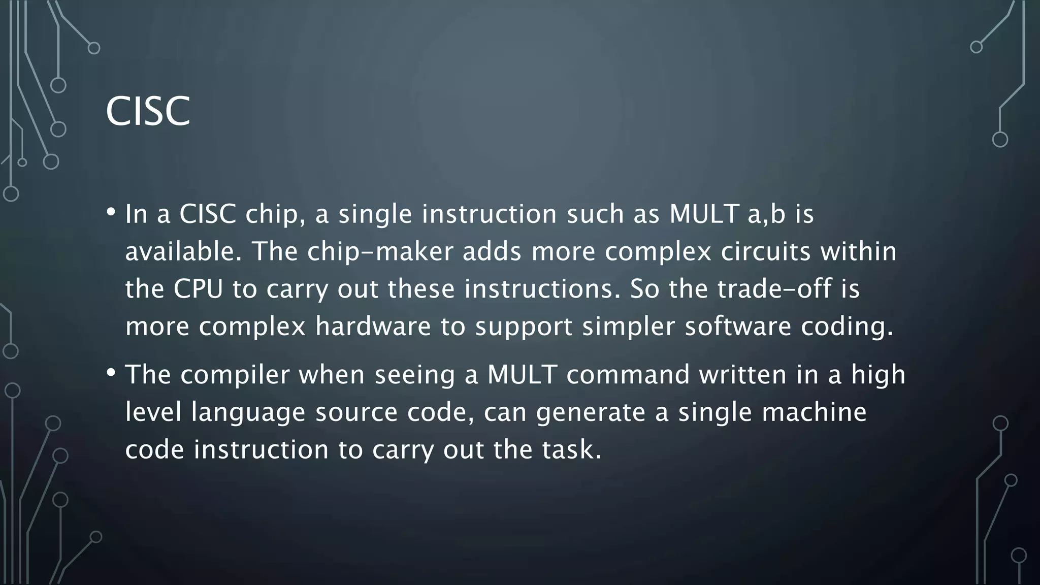 Pipelining, processors, risc and cisc | PPTX